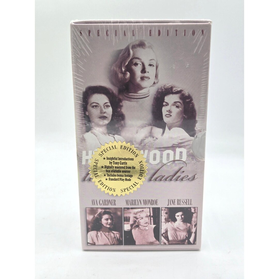 Hollywood Leading Ladies VHS Box Set Special Edition (monroe, Russell ...