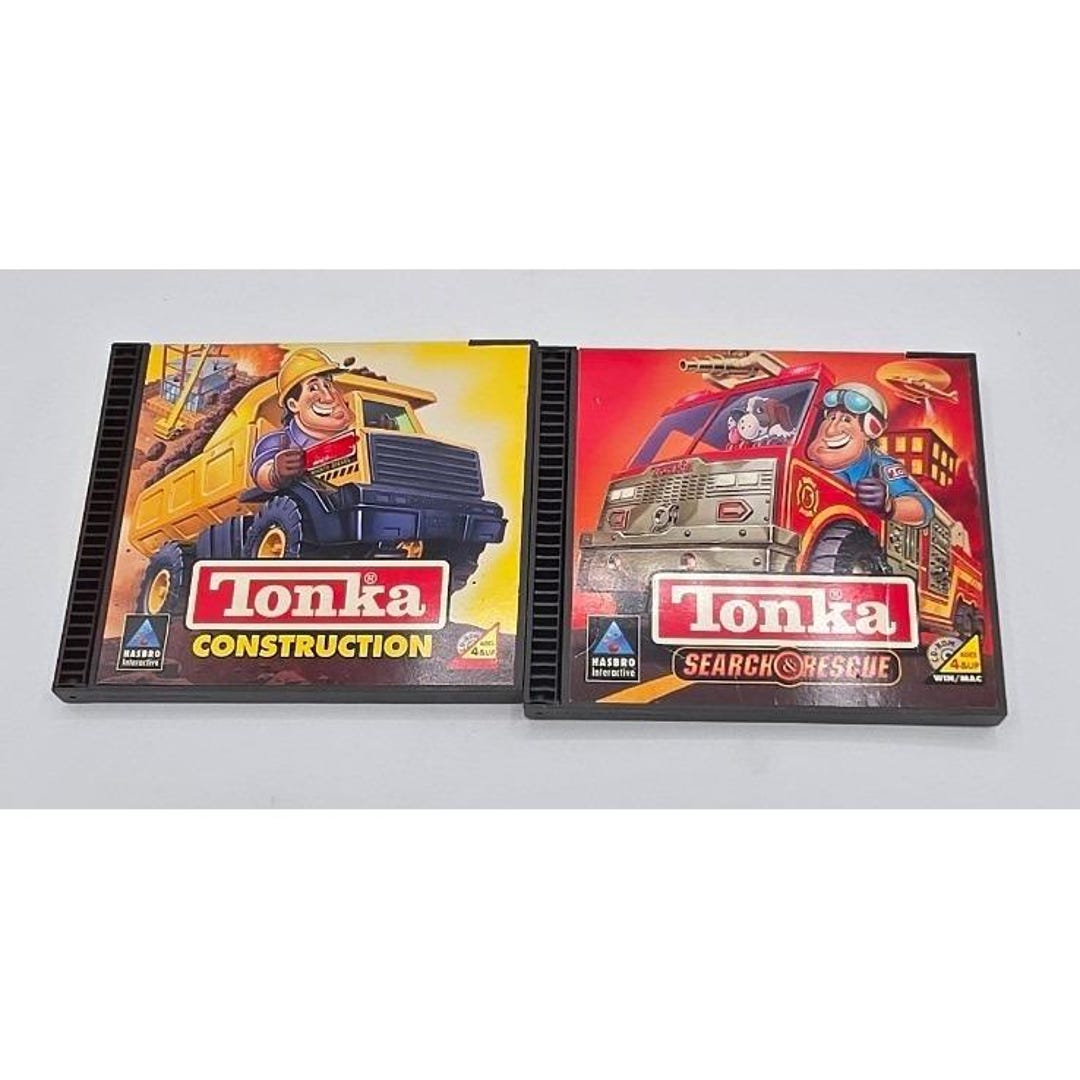 Tonka Construction & Tonka Search Rescue (2-game Bundle) - Etsy