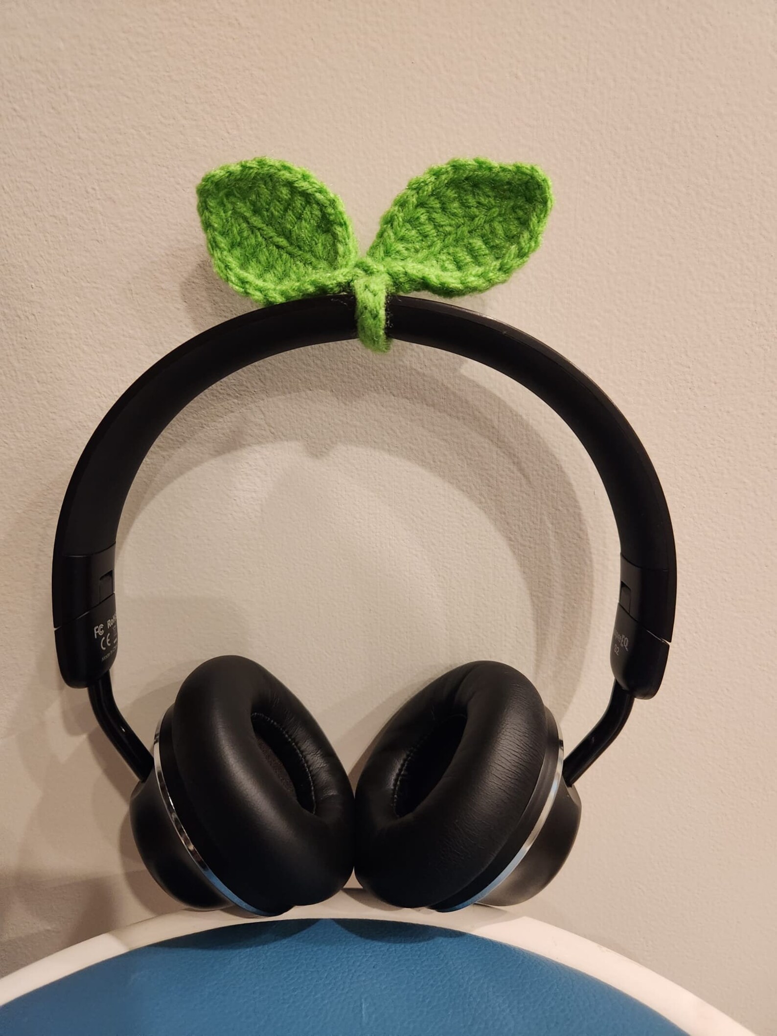Crochet Sprout Leaf Headphones Accessory 1 Pcs, Multipurpose Tie - Etsy