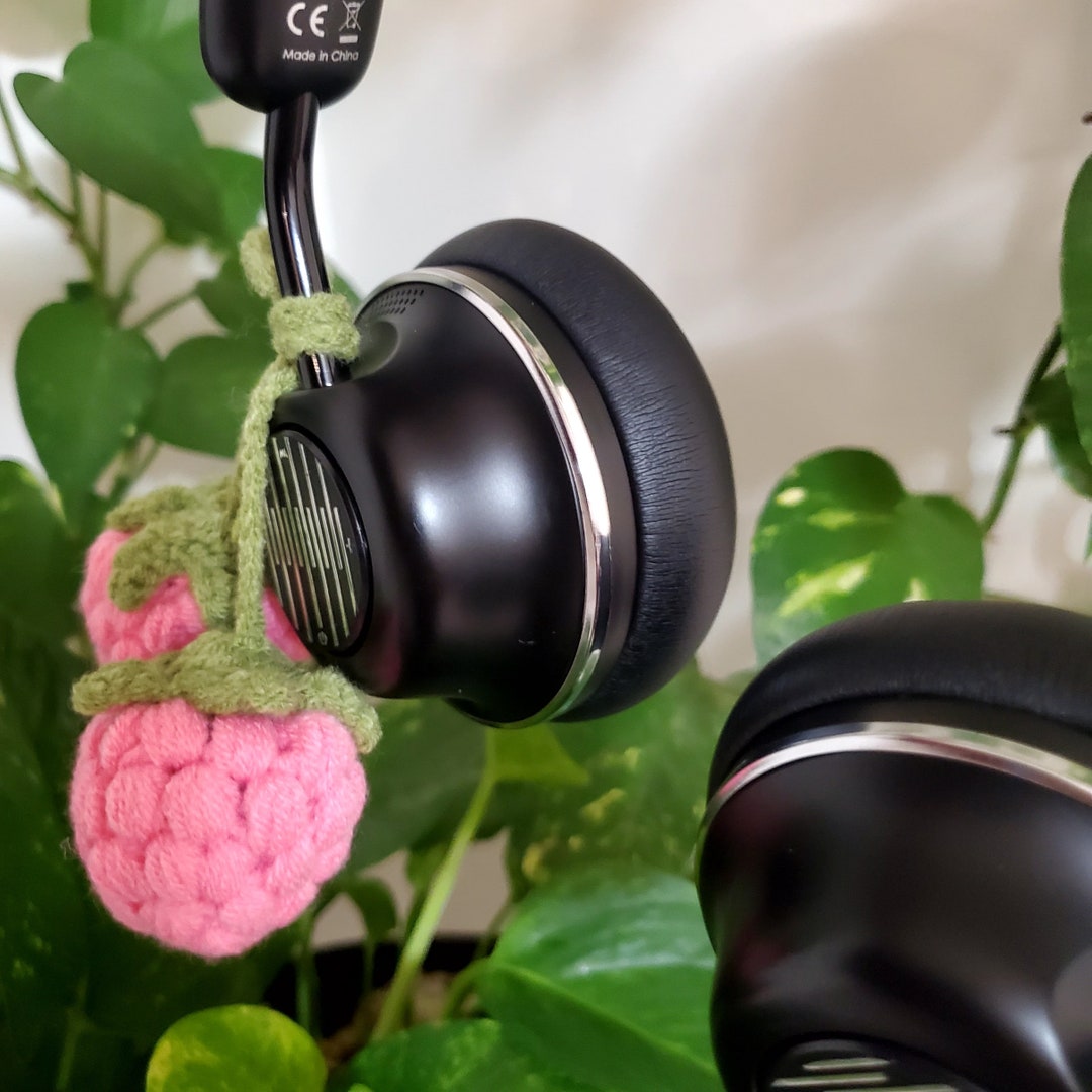 Strawberry Headphones Accessory, Car Mirror Hanger Multipurpose ...