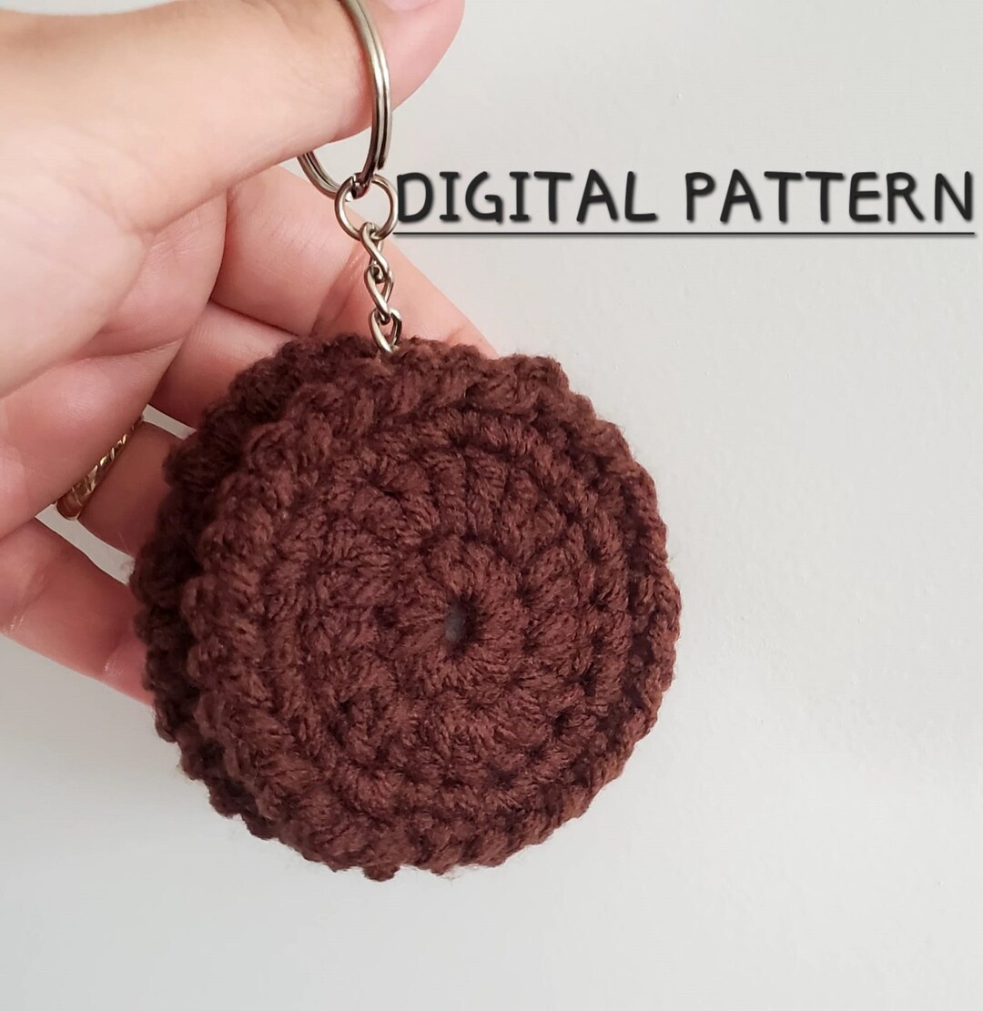 Crochet PATTERN Cookie Key-chain , Amigurumi Tutorial PDF in English ...