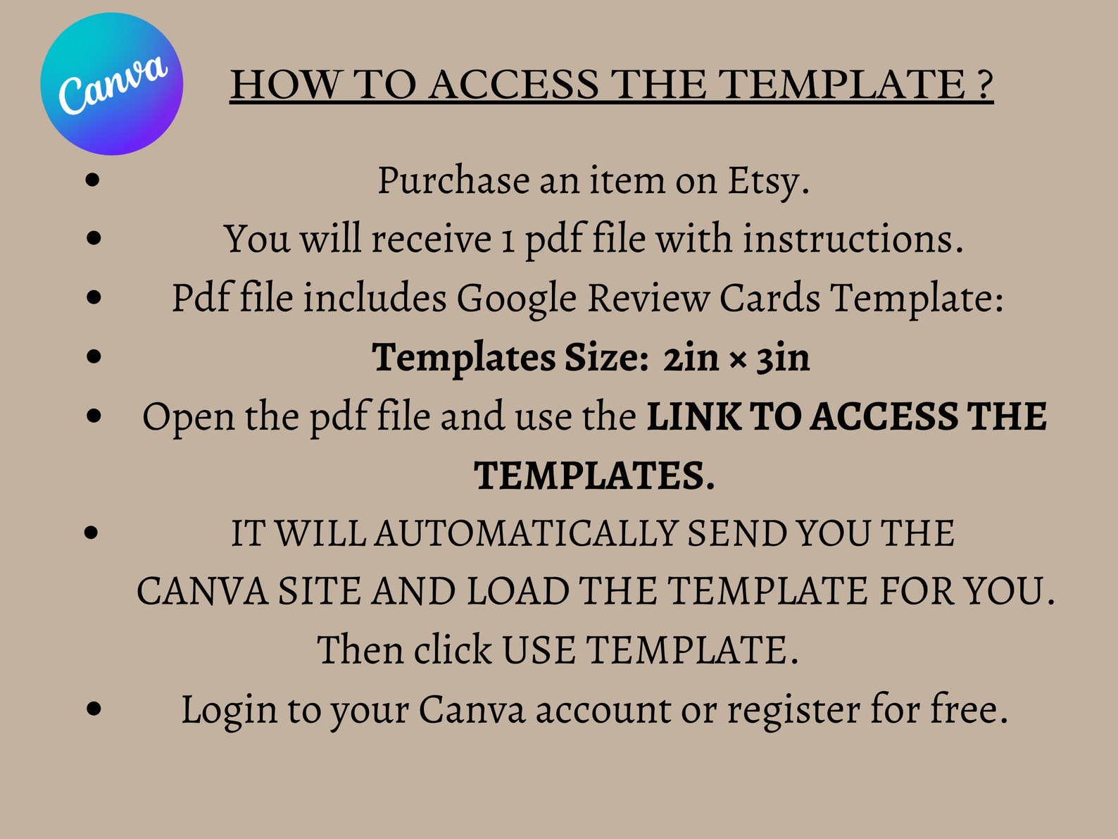 Small Business Google Review Card Template, Google Review Sign ...