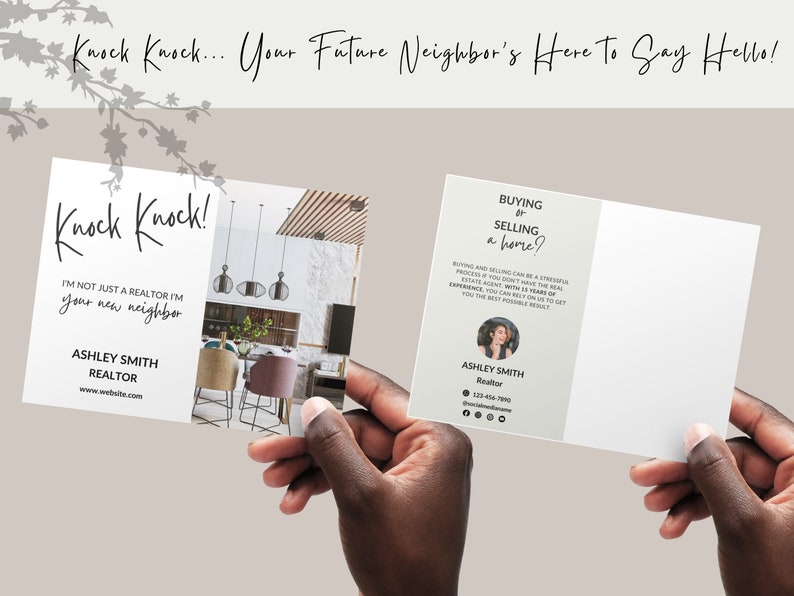Minimalist Real Estate Postcard Templates, Real Estate Marketing, Real ...