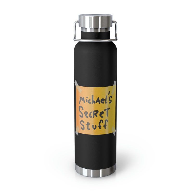 Michael's Secret Stuff 22oz Insulated Bottle - Funny Gift - Workout ...