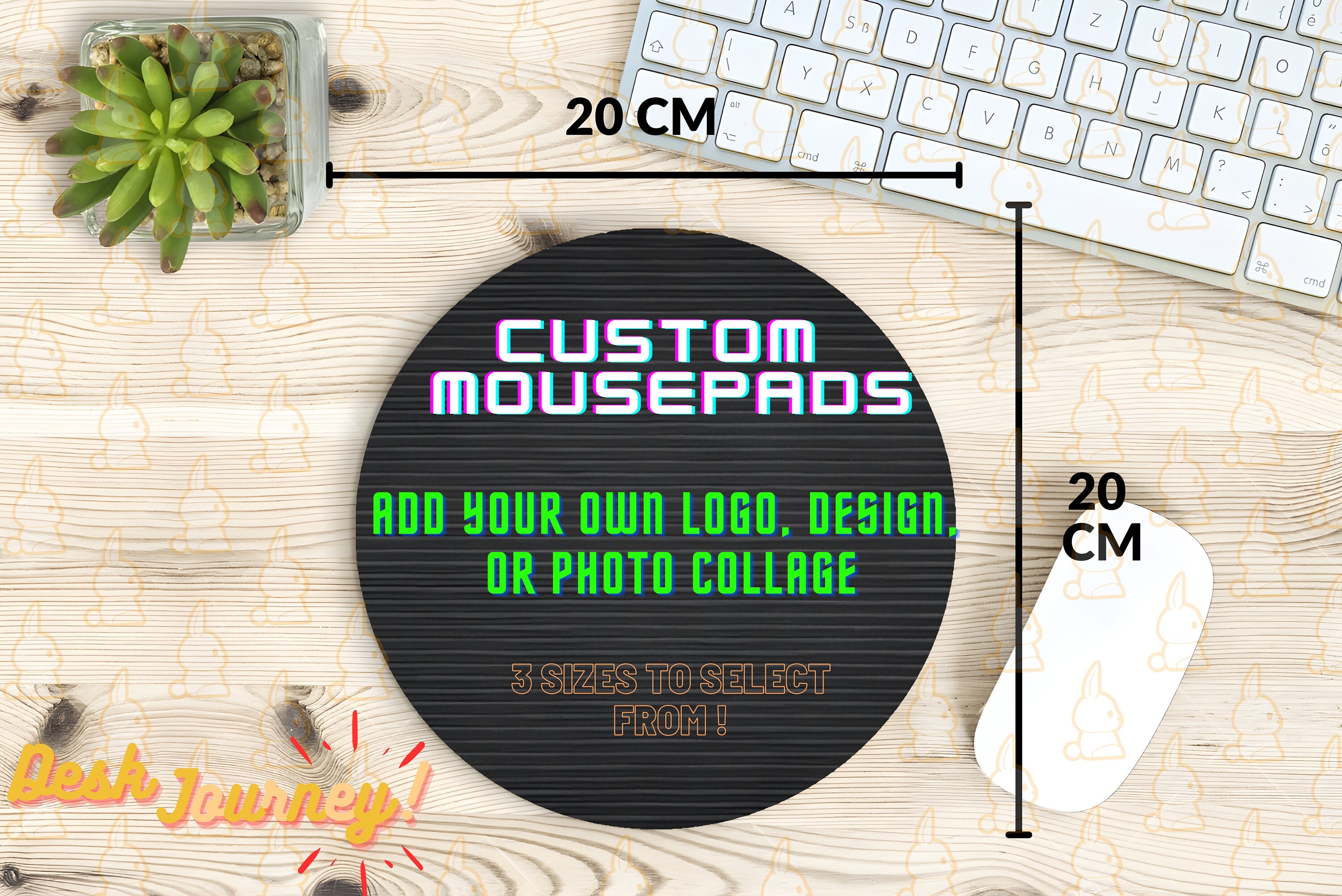 Custom Mouse Pad, Large Gaming Desk Mat, Gaming, Customized, Customised ...