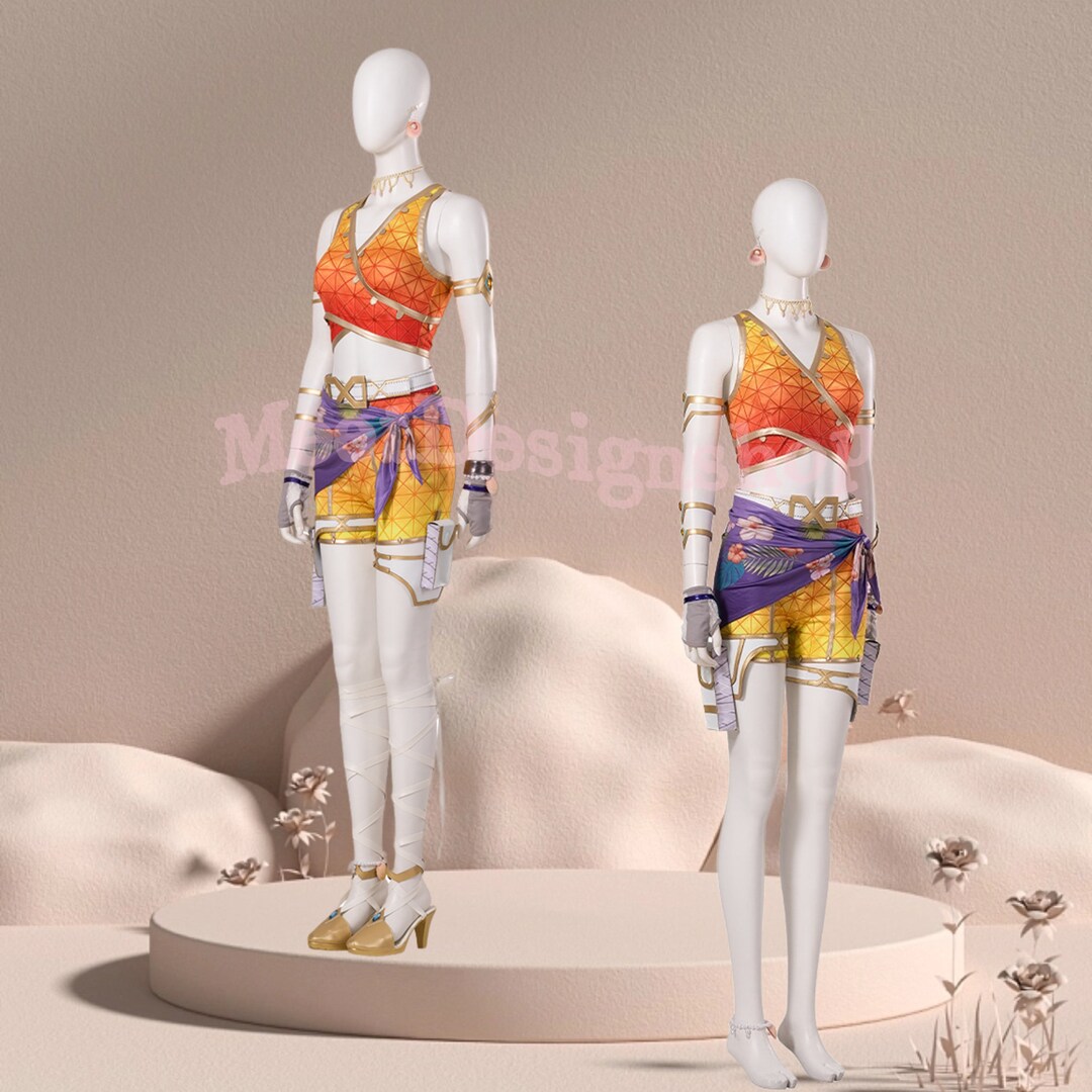 Loba Cosplay Costume Game Bathing Suit Sexy Women Carnival Etsy