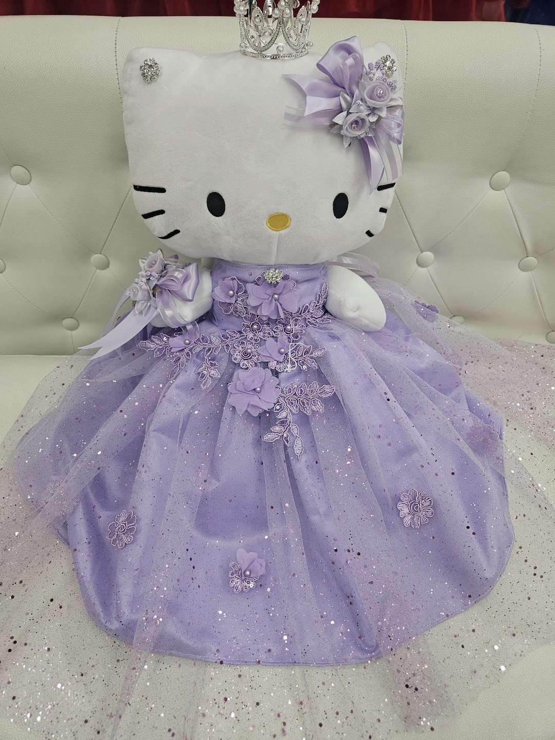 Quinceanera - Sweet 16th Dressed Hello Kitty - Lilac - Etsy