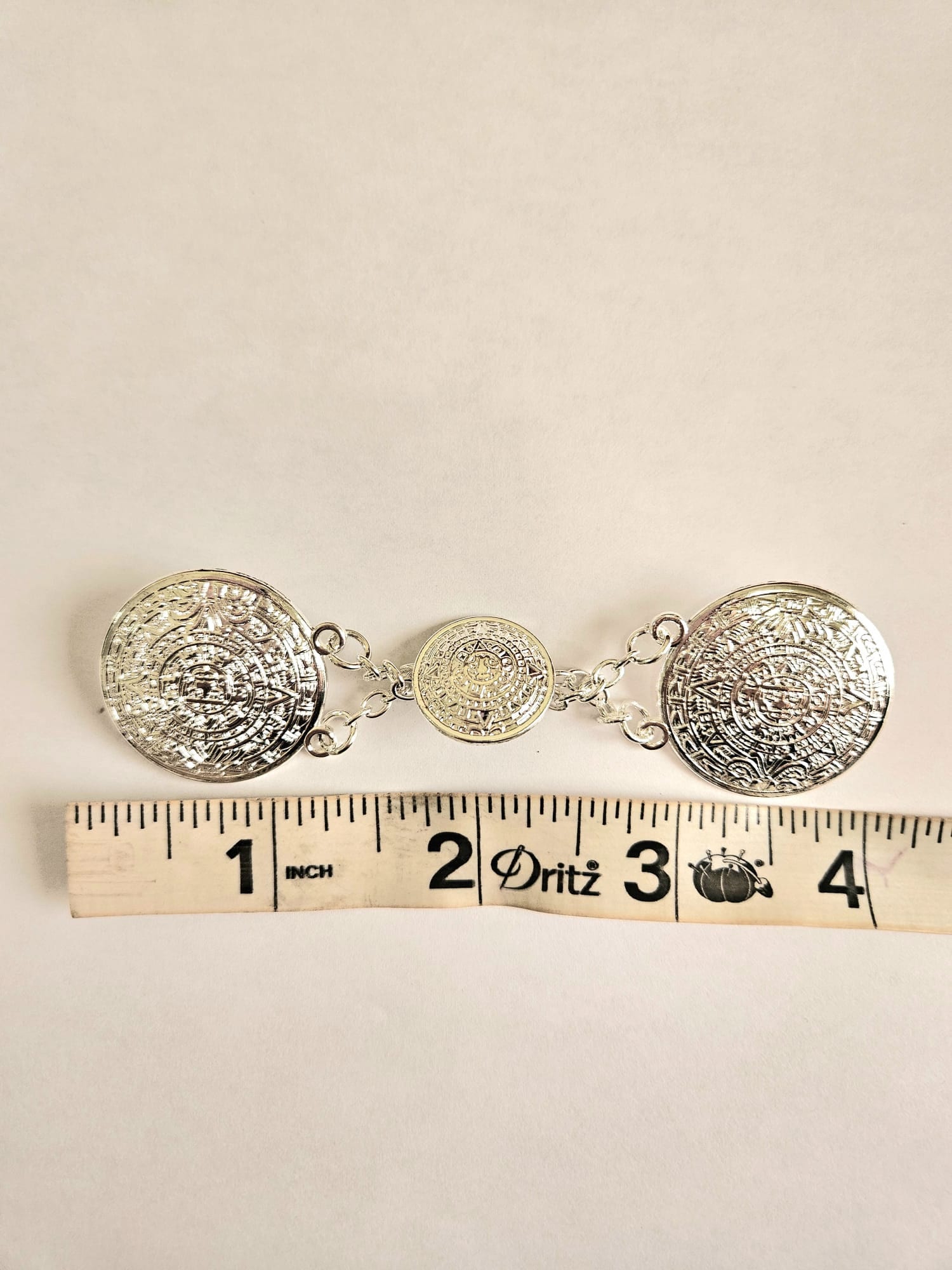 Silver Charro Button - Etsy