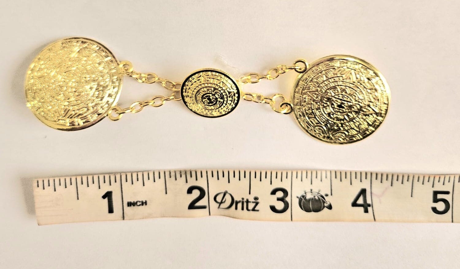 Gold Charro Button - Etsy