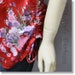 Chinese Cheongsam Qipao Style Floral Silky Satin Tunic Top Red - Etsy