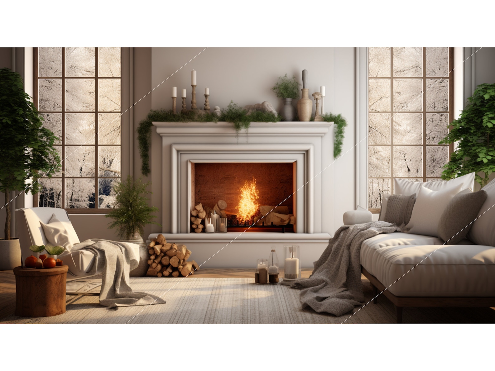 Christmas Zoom Background, Zoom Backdrop, Virtual Background - Etsy