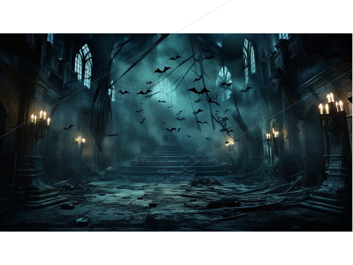 Halloween Zoom Backgrounds Zoom Backdrop Virtual Background - Etsy