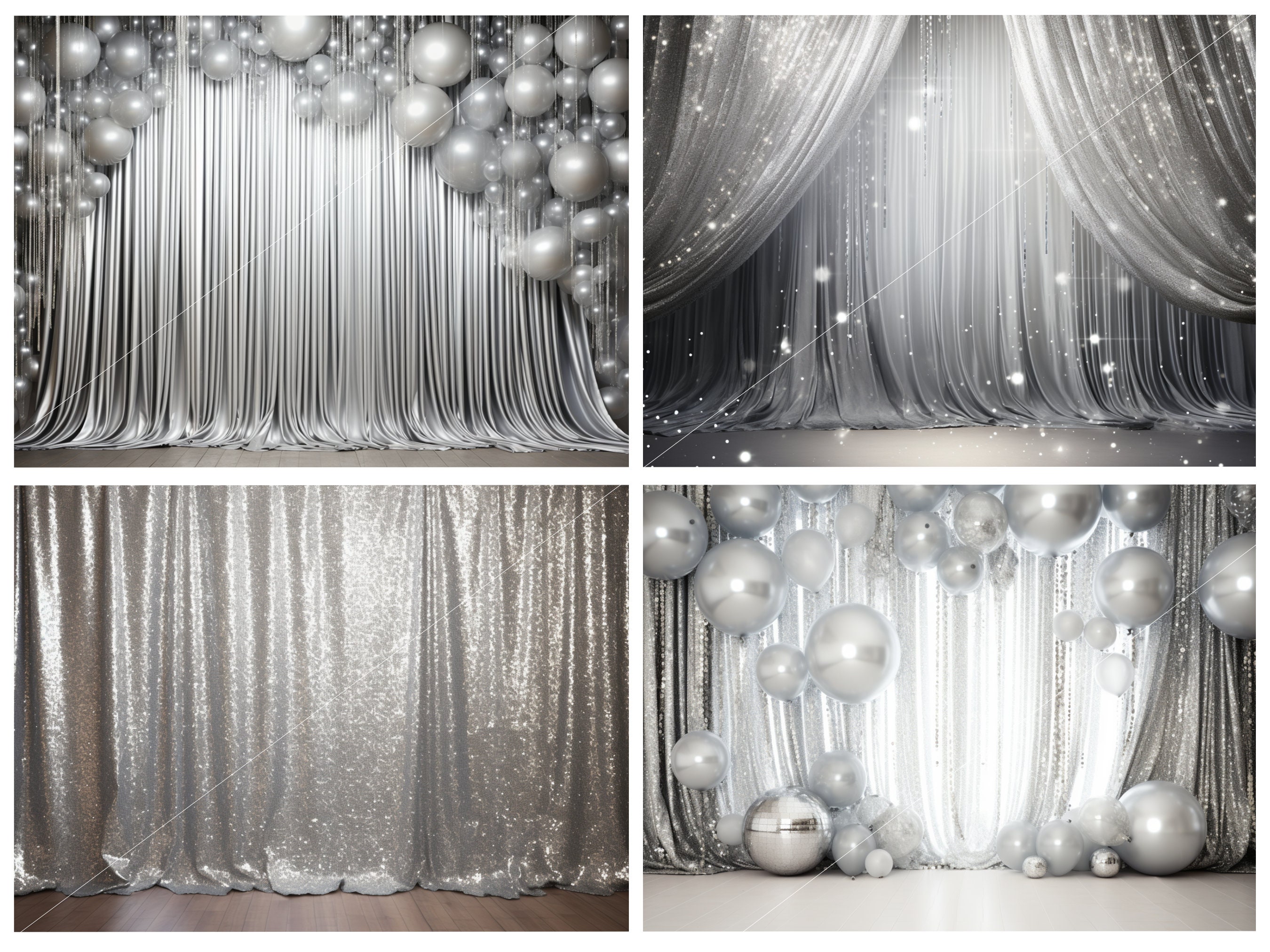 Silver Backdrop, Gold Foil Backdrop, Bachelorette Backdrop, Wedding ...