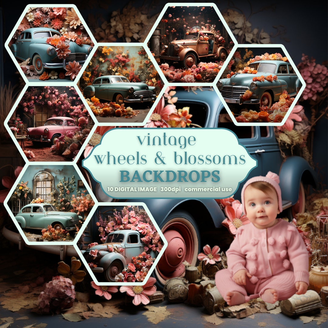 Old Cars Backdrops, Backdrop Decorations, Wedding Backdrops, Cars ...