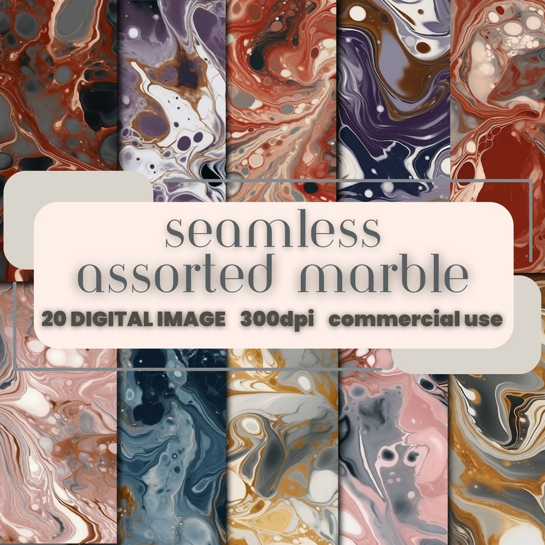 Marble Digital Paper II, Marble Veins PNG, Marble Ink Paper, Scrapbook ...