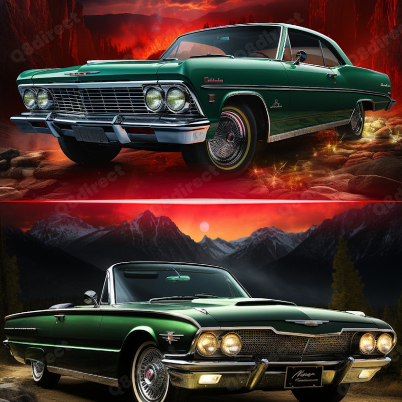 Nostalgic Wheels Digital Backdrops, Old Car Digital Backdrop for ...