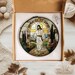 He is Risen Jesus Glass Suncatcher, Religious Window Hanging, Christian ...