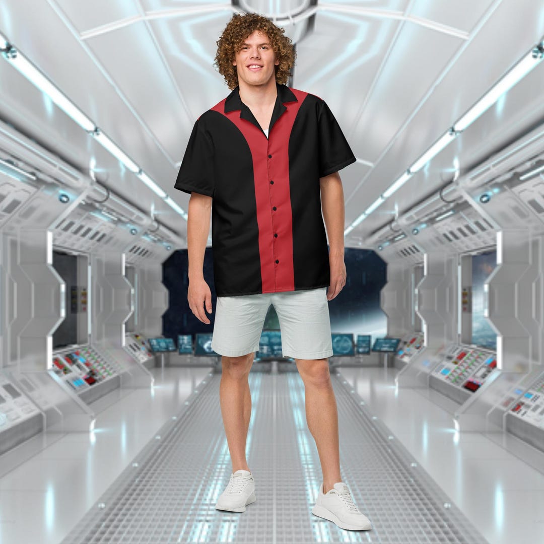 Orville Red Uniform - Hawaiian Aloha Shirt Short Sleeve - Business ...