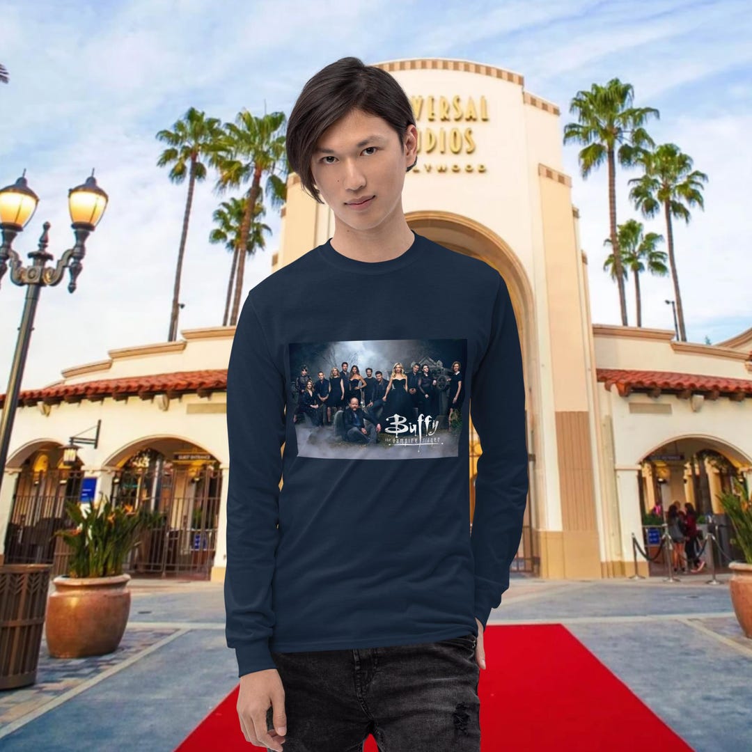 Buffy the Vampire Slayer - Unisex Crew Neck Long Sleeve T-shirt Printed ...