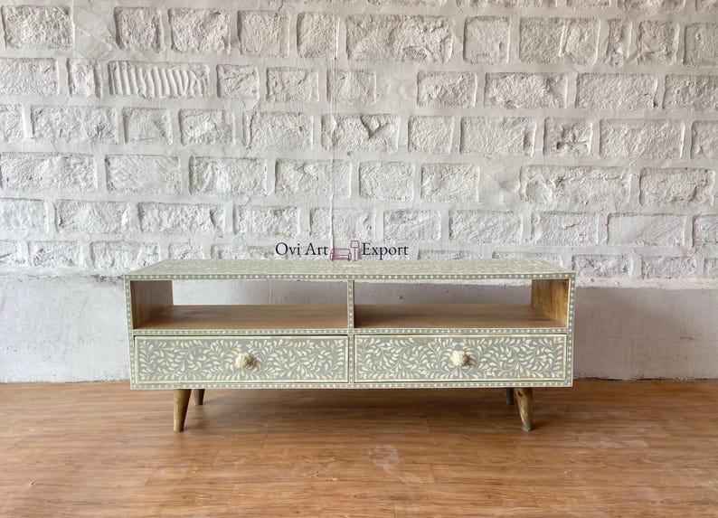 Wooden Bone Inlay Living Room TV Unit,bone Inlay Moroccan Bedroom ...