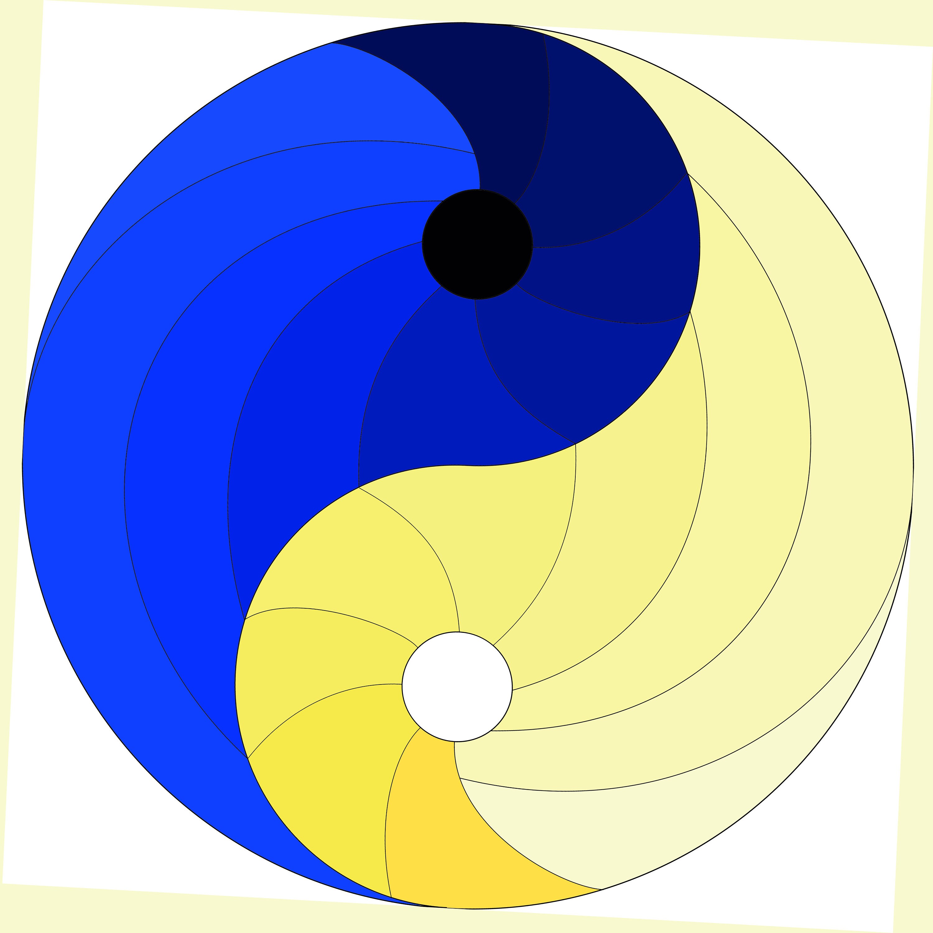 Rd3_yin-yang_stained Glass Pattern Color to - Etsy