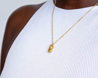 Holographic Wire Wrapped Womans Body Necklace 18 in Chain - Etsy