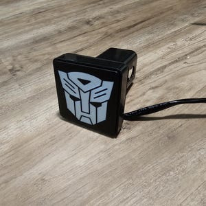 3D Printed LED Autobots Hitch Cover – Transformers Inspired Truck Brake ...