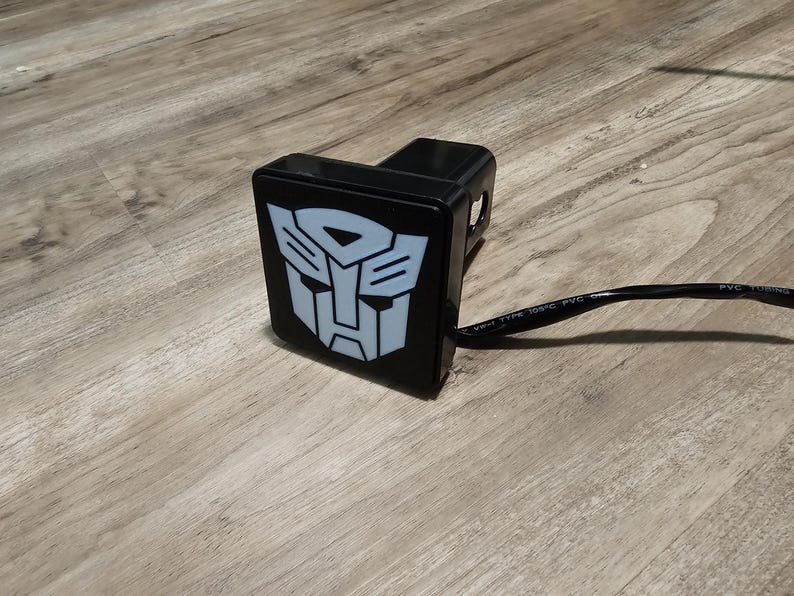 3D Printed LED Autobots Hitch Cover – Transformers Inspired Truck Brake ...