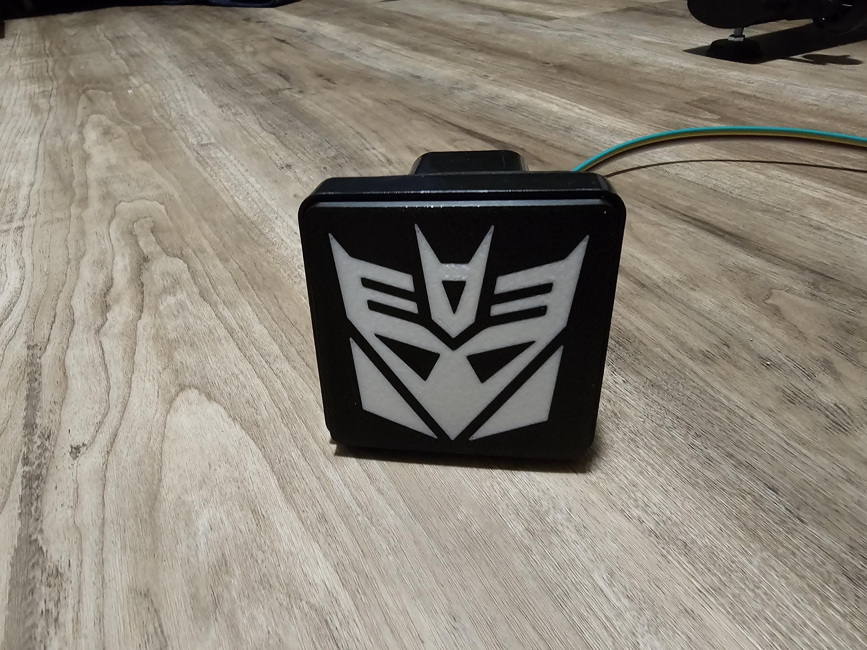 3D Printed LED Decepticon Hitch Cover – Transformers Brake Light for ...