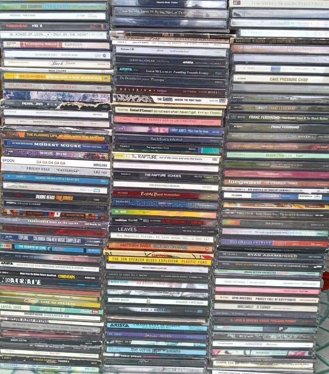 Lot of All Genres (mixed Bag) Compact Disc (cds) Variety Pack - Etsy