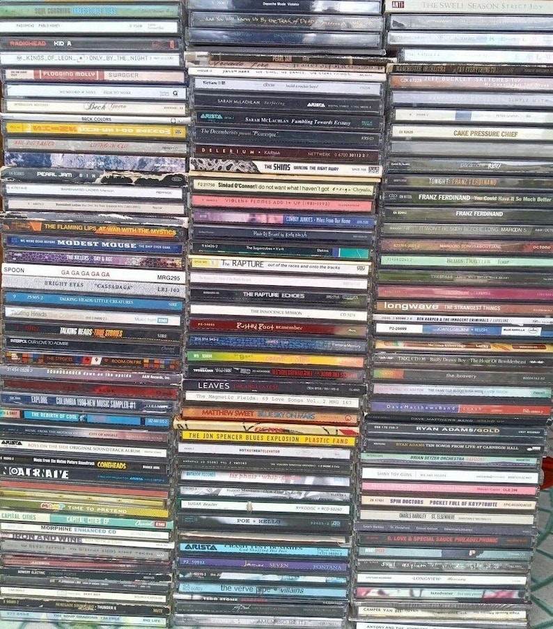 Lot of All Genres (mixed Bag) Compact Disc (cds) Variety Pack - Etsy