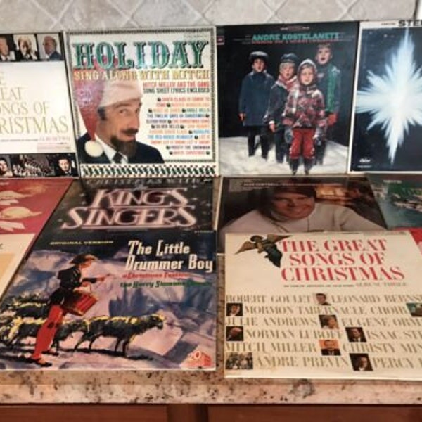 Christmas Record - Etsy