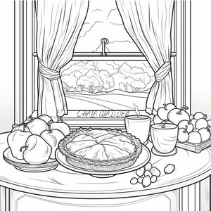 50 Fall Farm Coloring Pages for Kids or Adults - Etsy