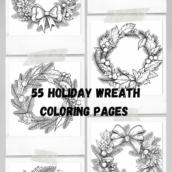 Holiday Wreath - Etsy