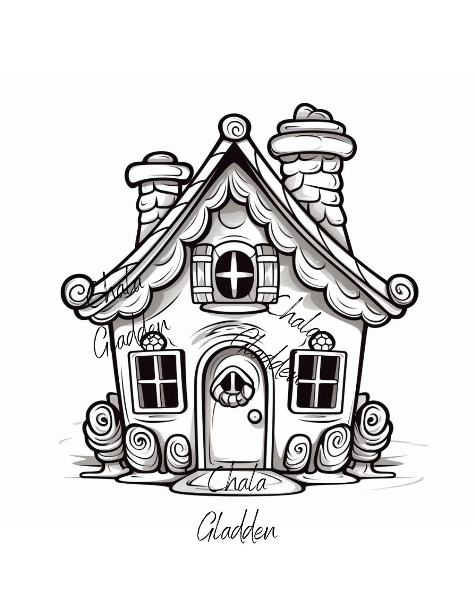 30 Gingerbread House Printable Instant Download Coloring Pages For Kids 30-gingerbread-house-printable-instant-download-coloring-pages-for-kids