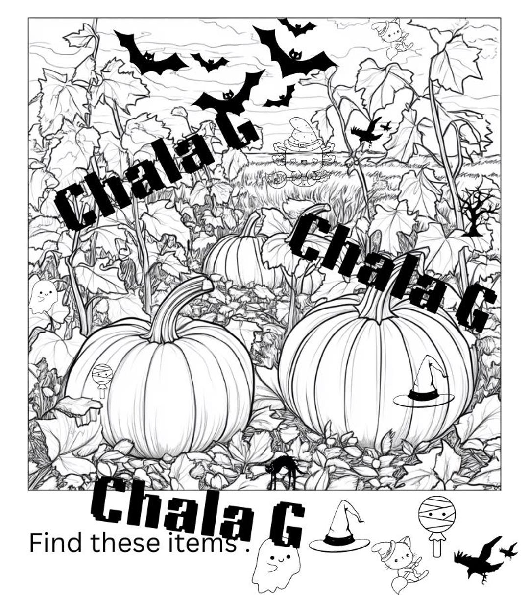 75 Printable Instant Download Halloween Activity and Coloring Pages for ...