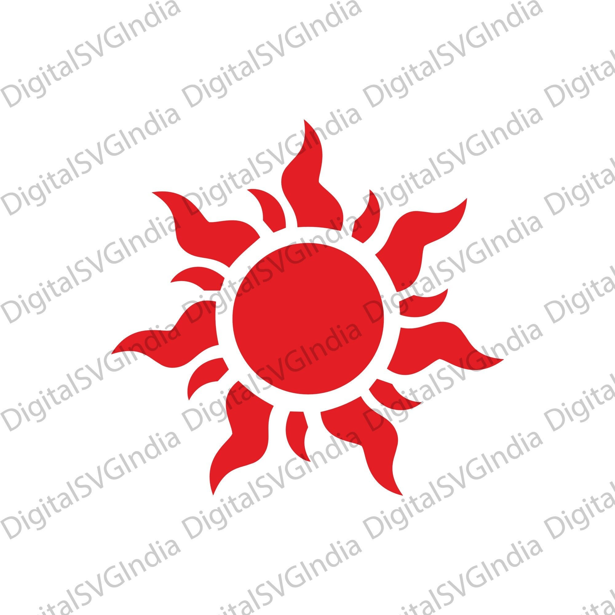Sun SVG, Sun Cut File, Sun Clipart, Sunshine Svg, Summer Svg, Digital ...