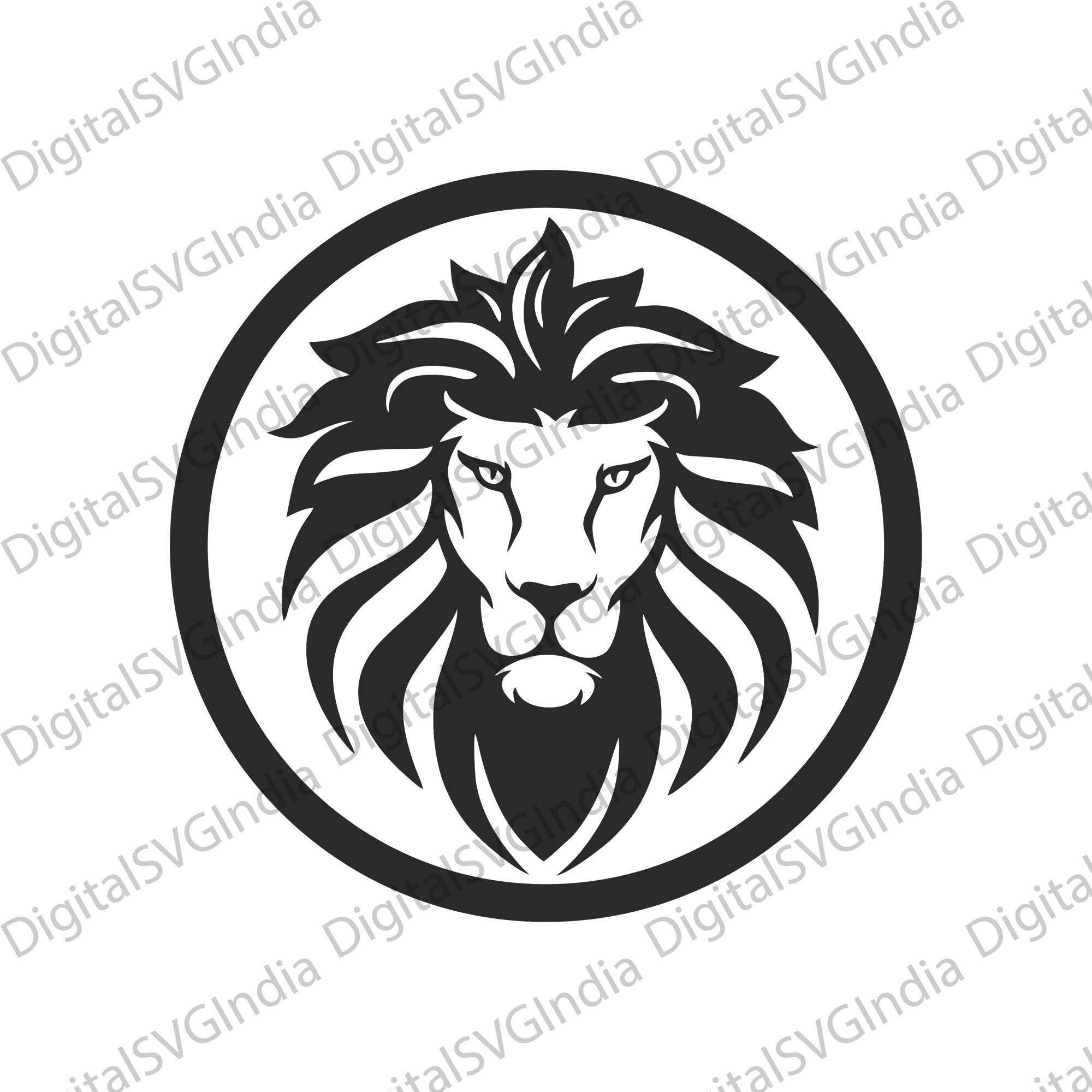 Lion Face Svg, Lion Head Svg, Lion Svg, Lion King Svg, Leo Zodiac Svg ...