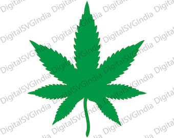 Pot Leaf SVG Download, SVG Files for Cricut, Svg Files for Silhouette ...