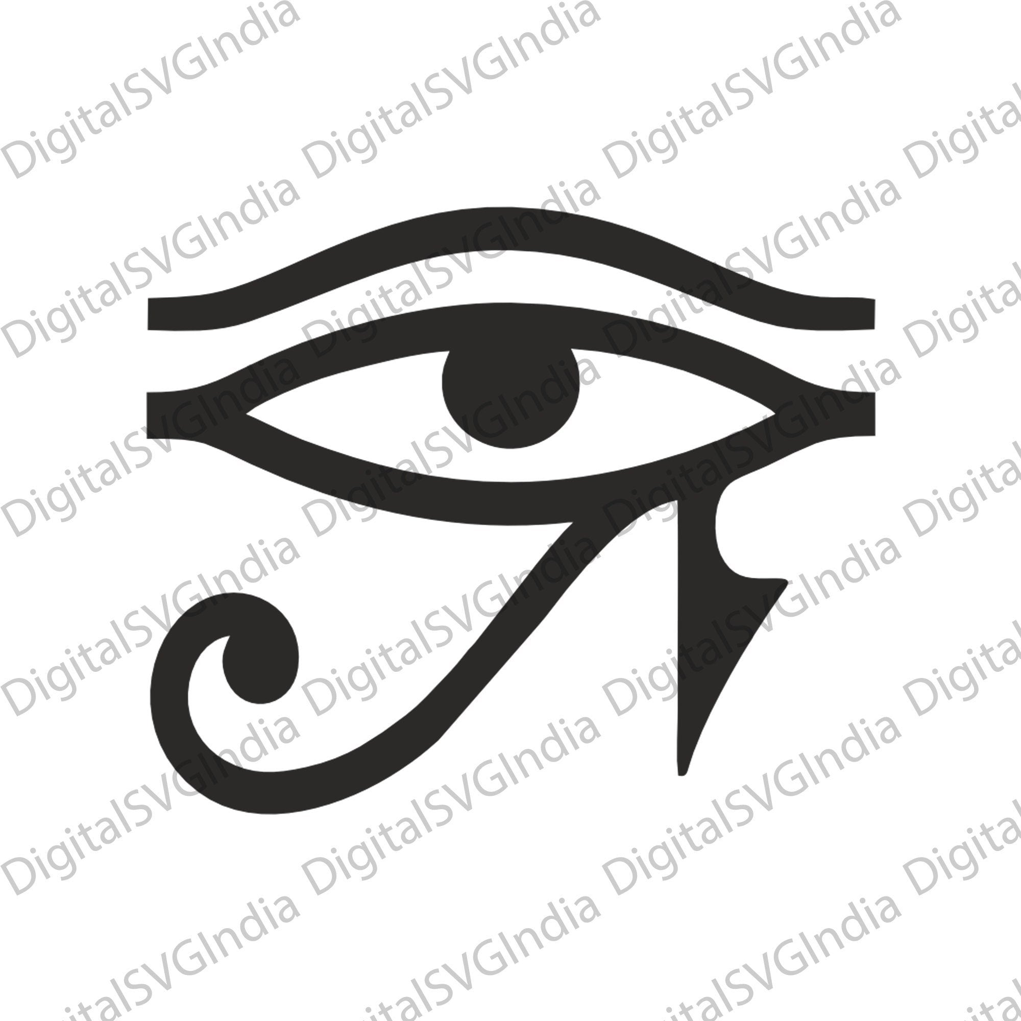 Eye of Horus SVG Eye of Ra Svg Egyptian God Egyptian - Etsy