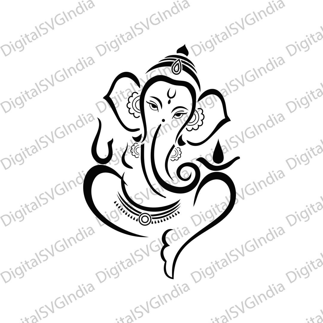 Lord Ganesha SVG File Lord Ganesha Svg File for Cricut Om - Etsy