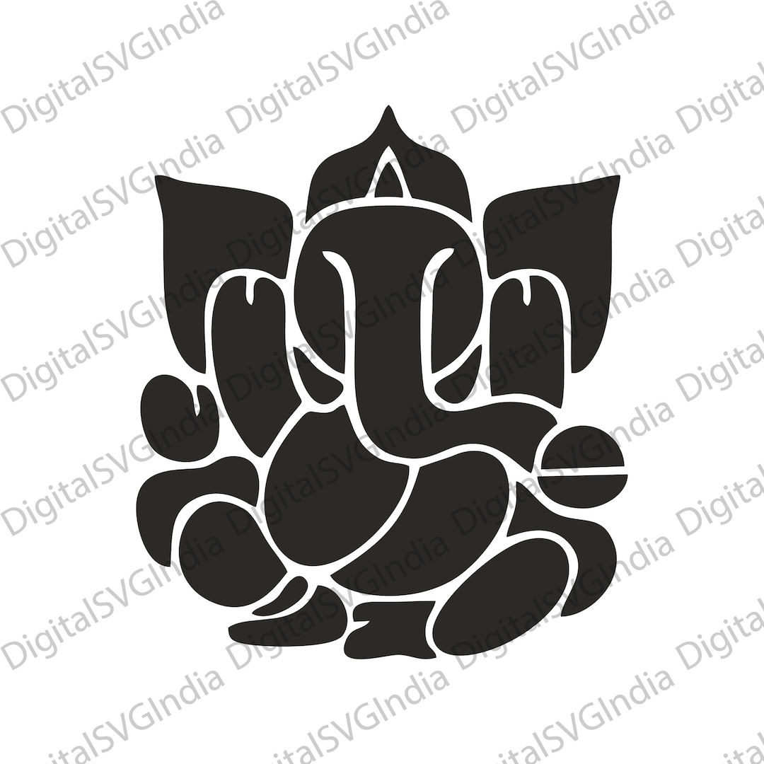 Lord Ganesha SVG File, Lord Ganesha Svg File for Cricut, Om Ganesha Svg ...