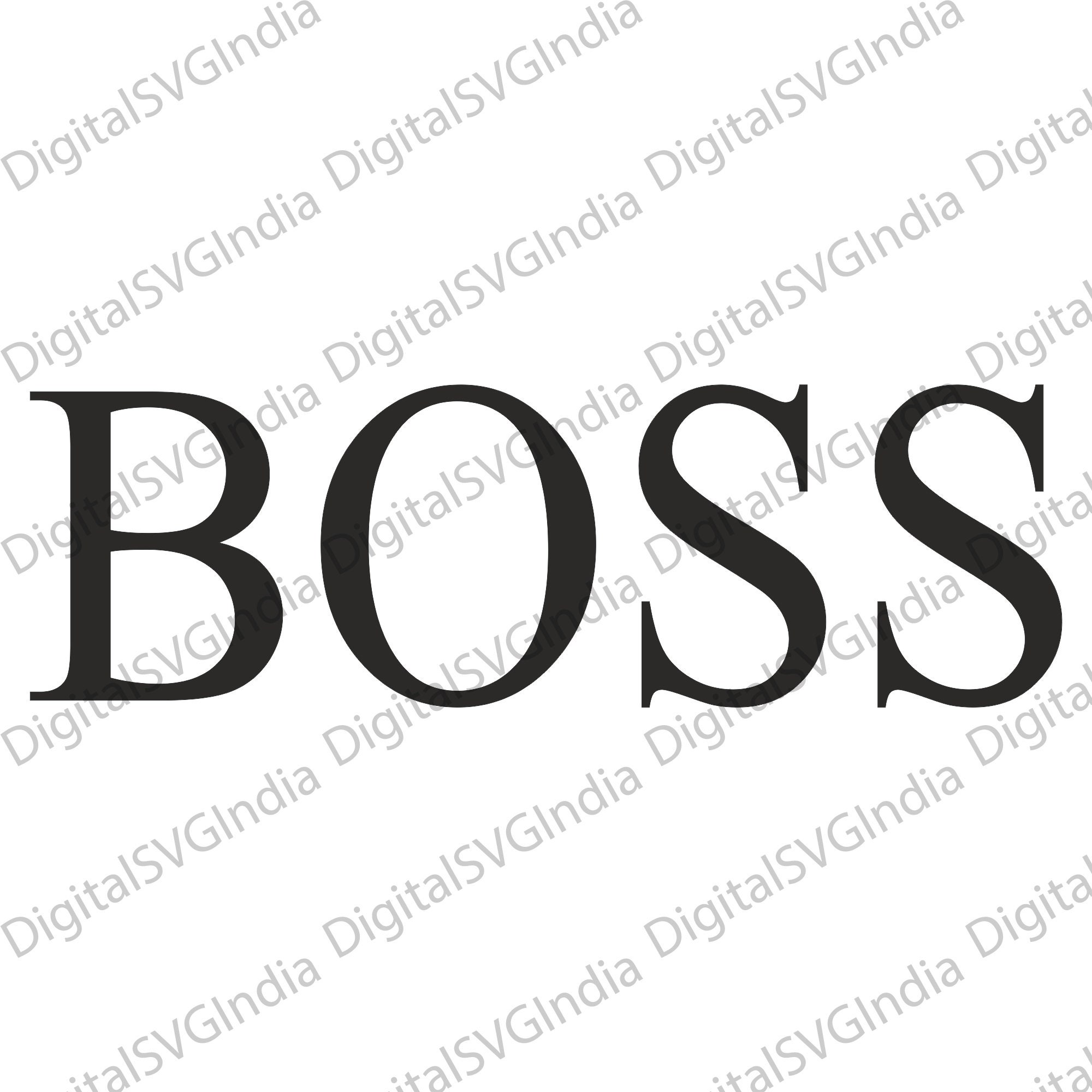 Boss Svg/png/dxf/plt, Boss Man Svg, the Boss Svg, Printable Boss Svg ...