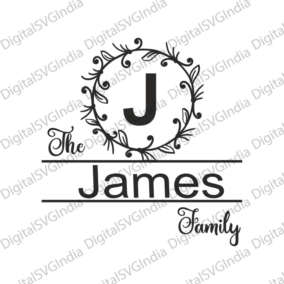 Split Monogram SVG, Spilt Letter Svg, Alphabet Clipart, Alphabet SVG ...