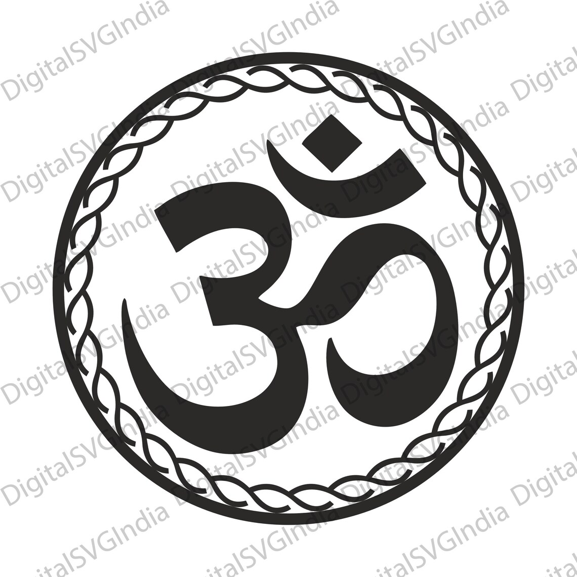 Om Symbol Svg, Hinduism Symbol Svg, Yoga Symbol Svg, Religion Svg, Cut ...