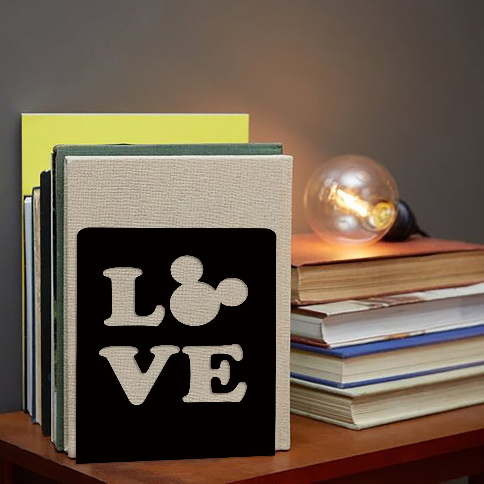 Metal Book Ends, Personalized Bookends, Gift for Kids, Personalized ...