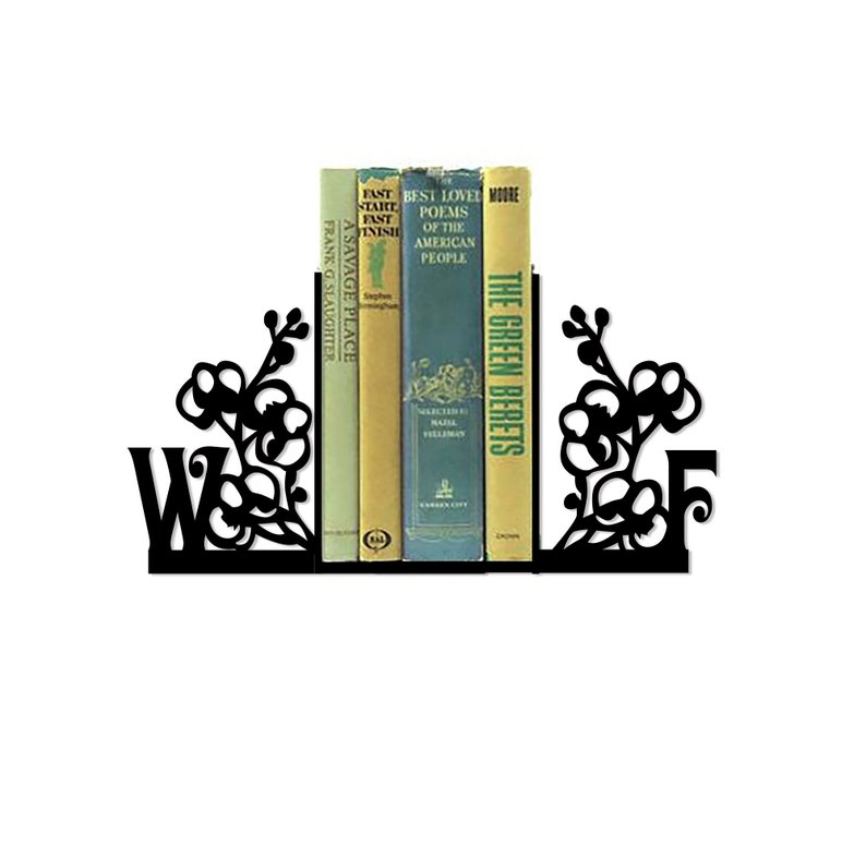 Personalized Bookends, Custom Metal Book Ends, Unique Gifts ...