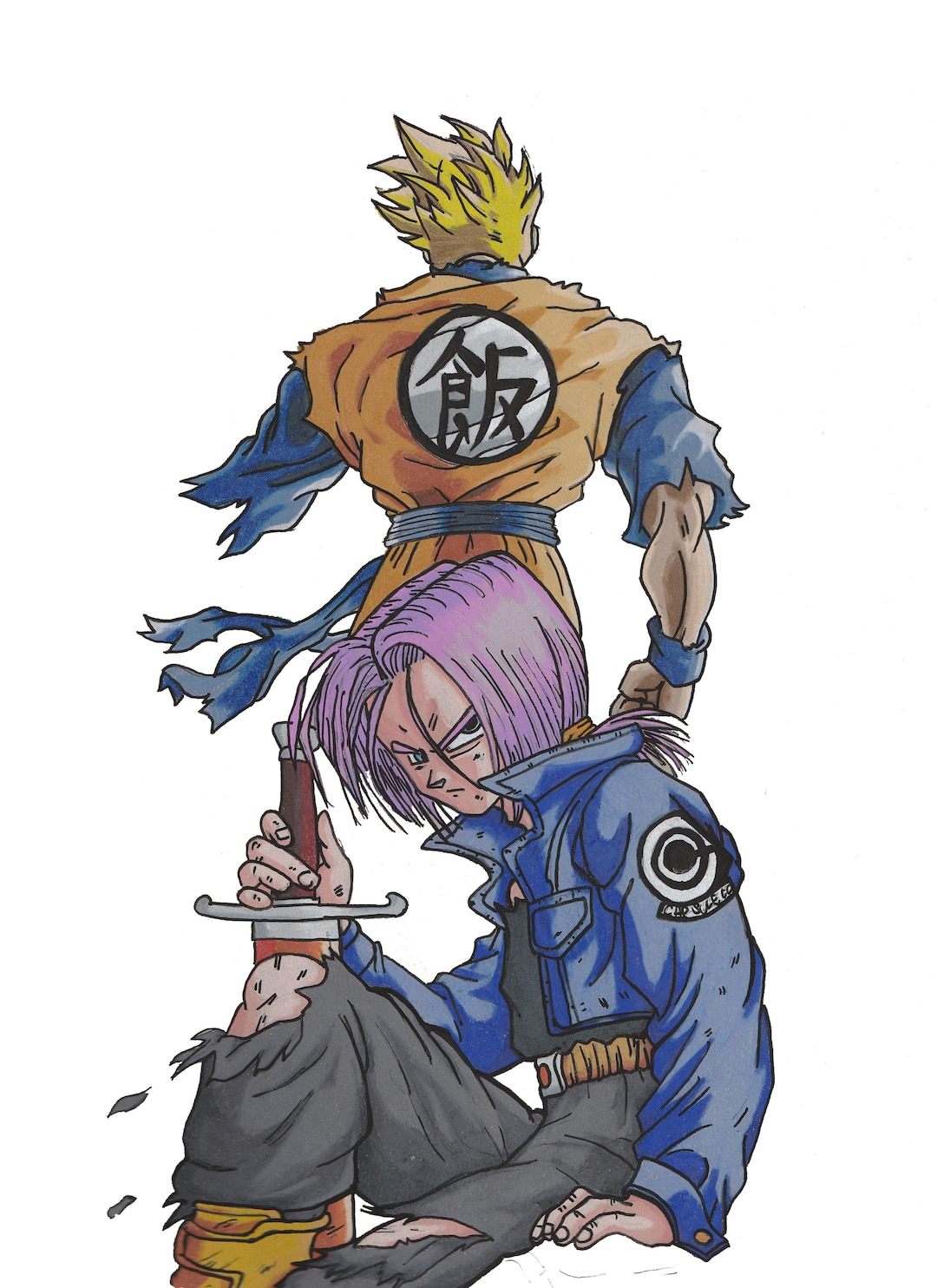 Gohan & Trunks - Etsy