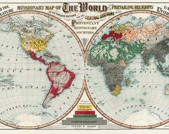 Diablo Map the World of Sanctuary Poster - Etsy