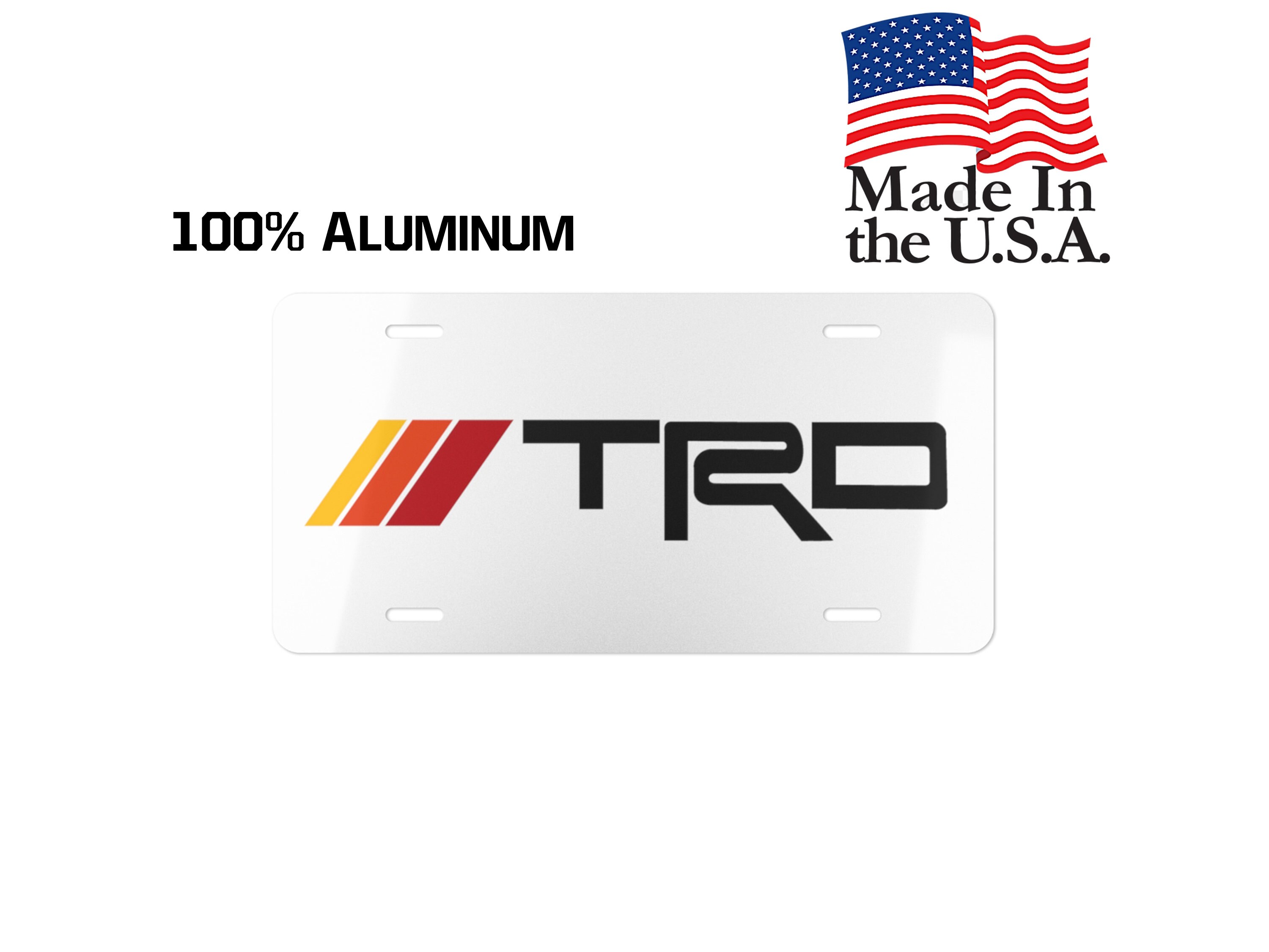 Toyota TRD Metal Vanity Plate - Etsy